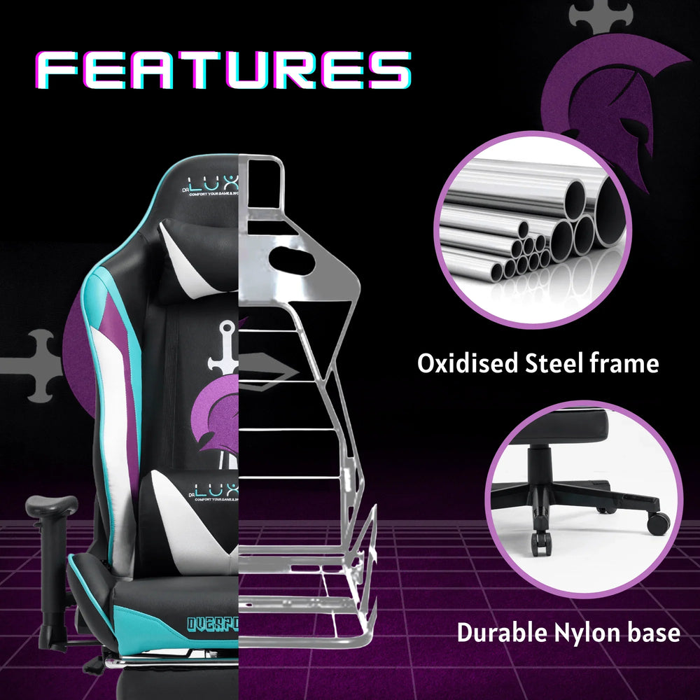 Dr Luxur® Overpower Ergonomic Gaming Chair for Office Work at Home with ...